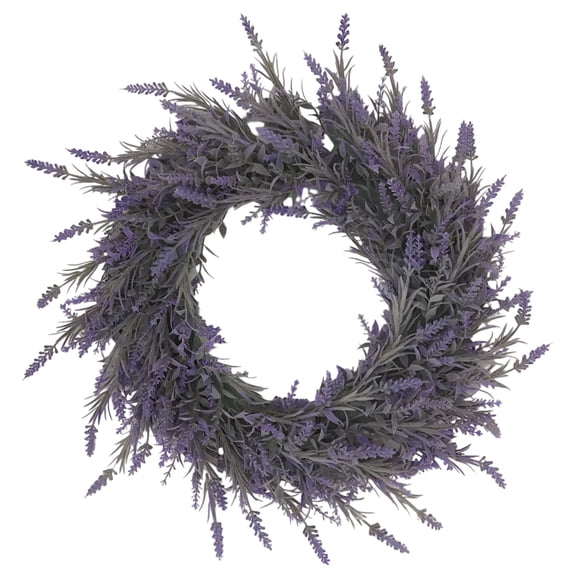 Lavender Wreath