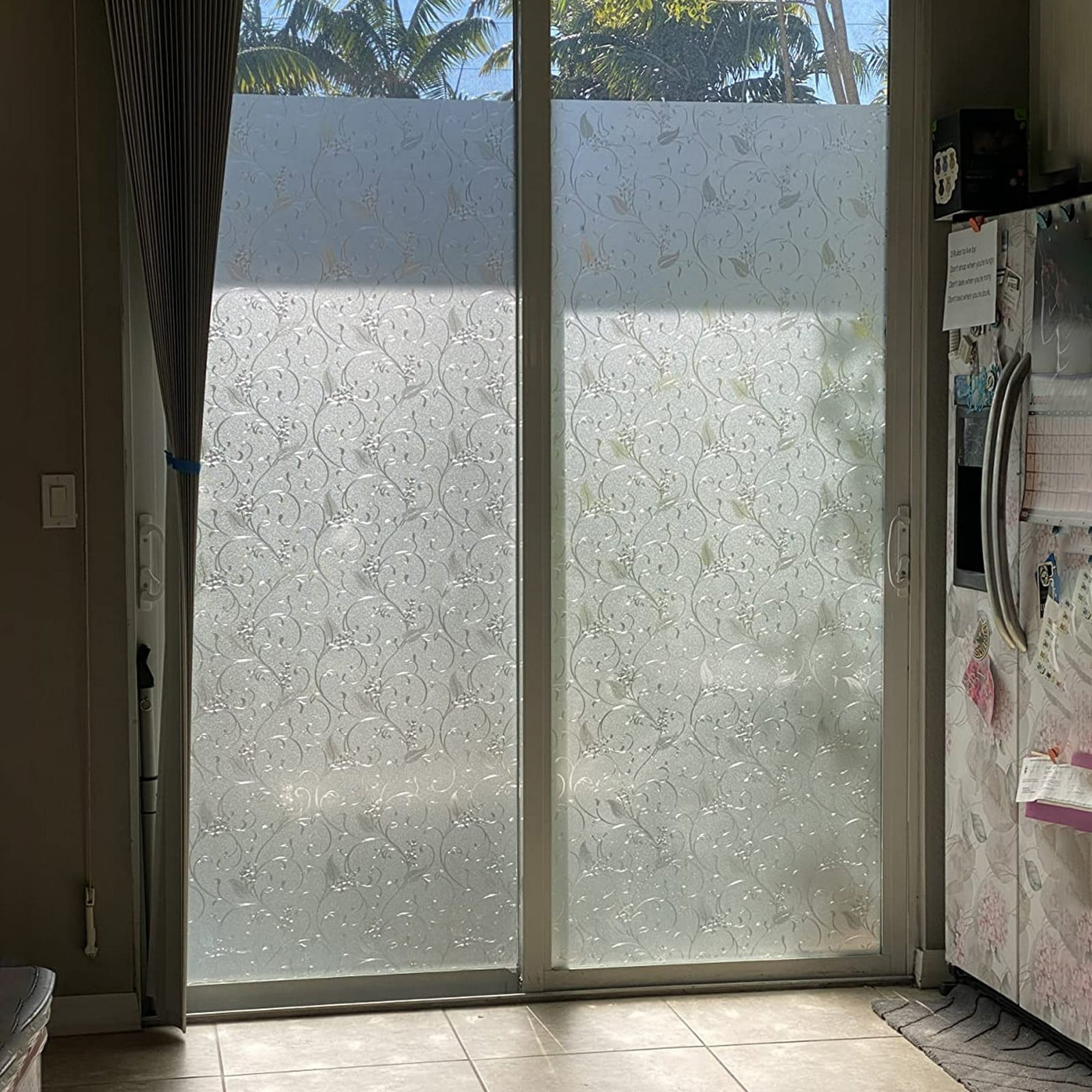 17.7"x78.7" Frosted Electrostatic Glass Sticker Office Windows Privacy ...