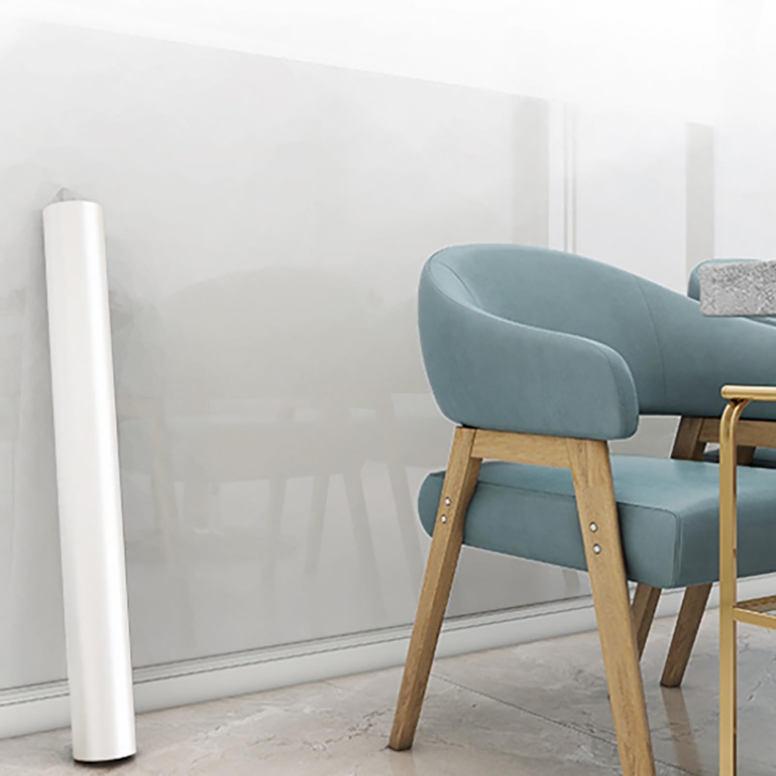 17.73INx197IN A-Widen Clear Wall Cover – Electrostatic Absorption Wall ...