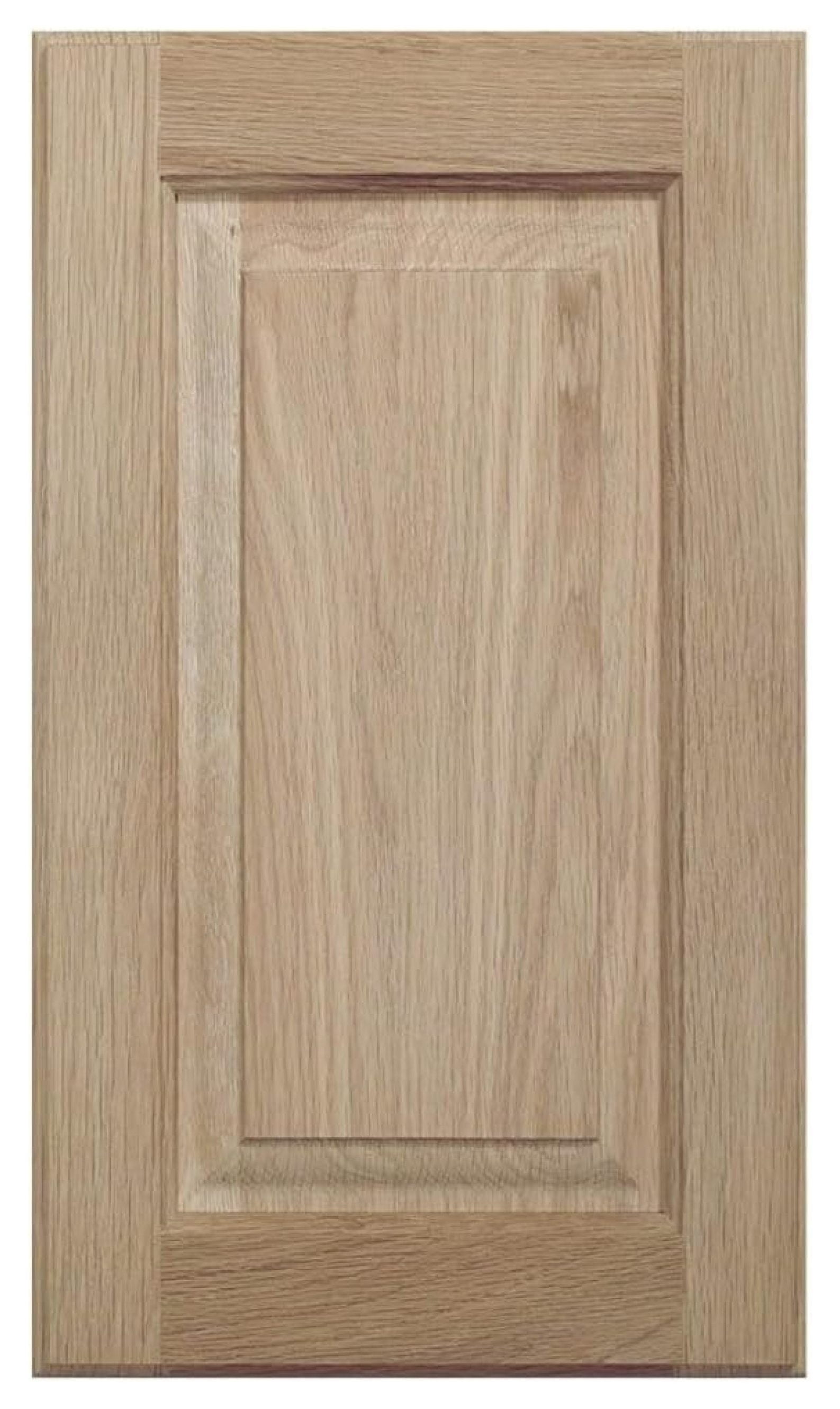 17.75W x 23H Unfinished Oak Kitchen Cabinet Door Replacement, Raised ...