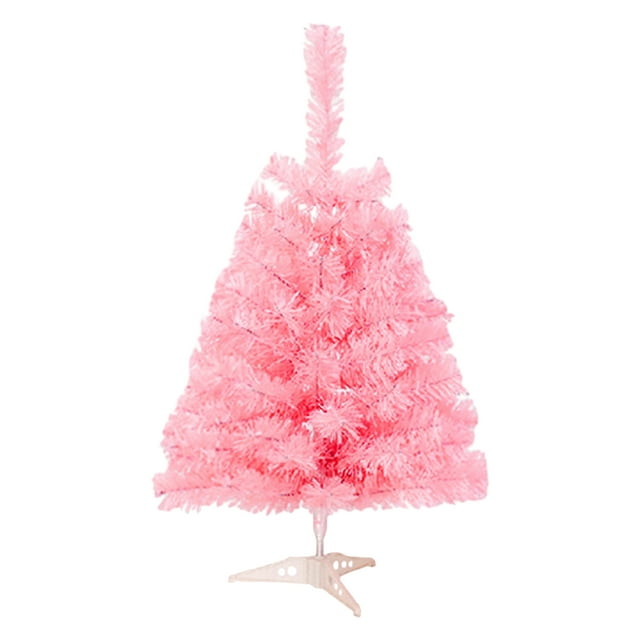 17.7INCH Small Desk Christmas Tree, Table Top Artificial Christmas ...