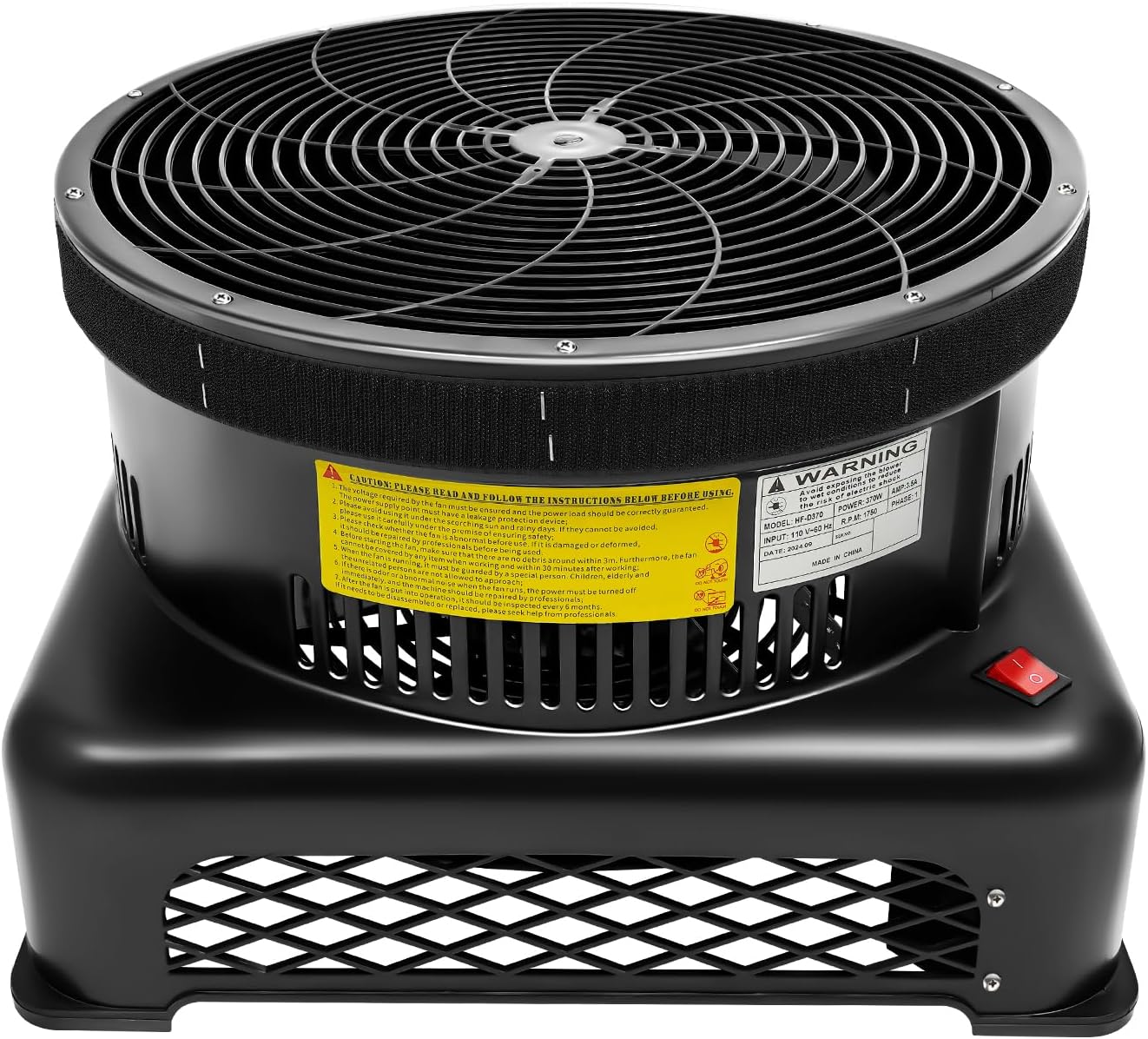 17.7in Inflatable Fly Guy Air Blower Fan Dancer Wind Tube Man Puppet ...