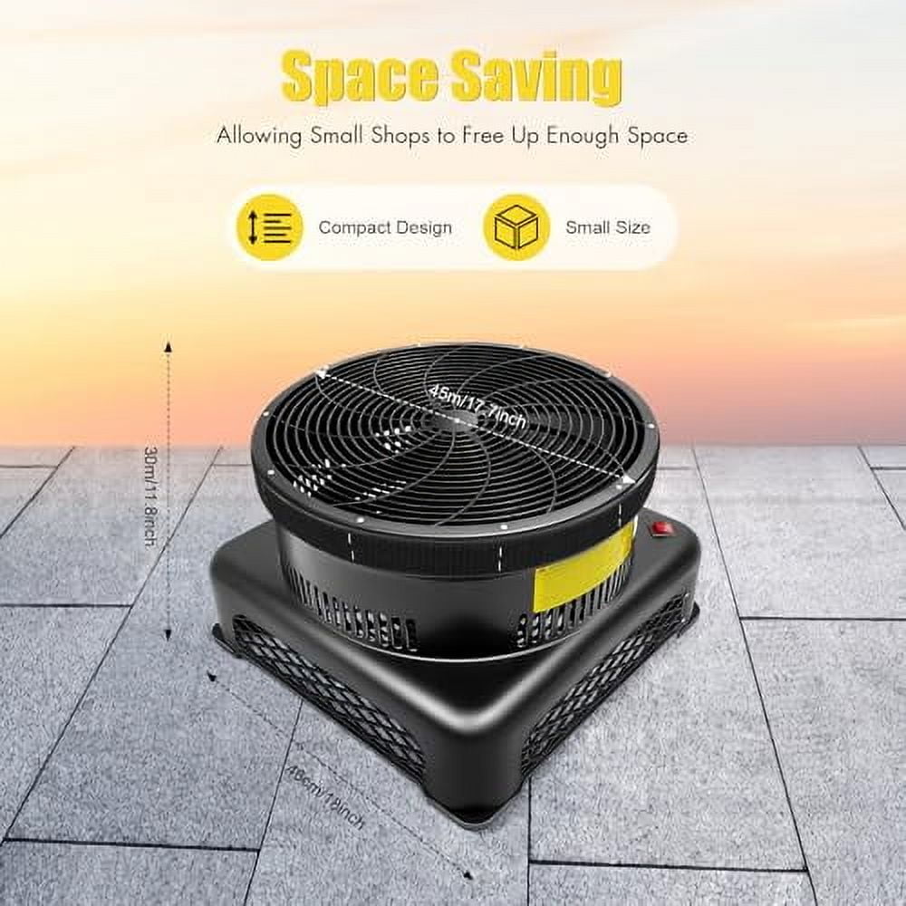 17.7in Inflatable Fly Guy Air Blower Fan Dancer Wind Tube Man Puppet ...