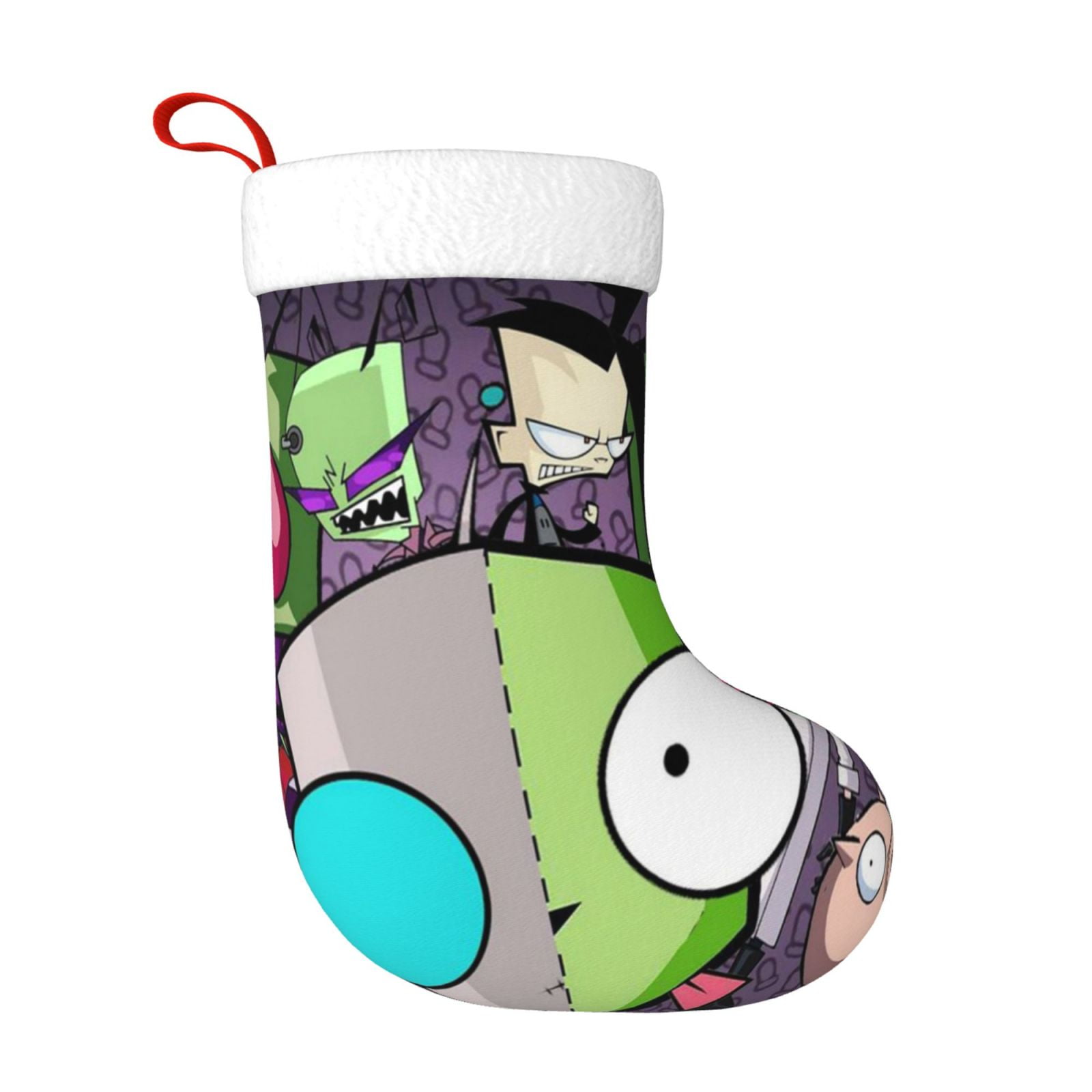 17.7in Invader Zim Christmas Stockings Xmas Stocking For Family Holiday ...