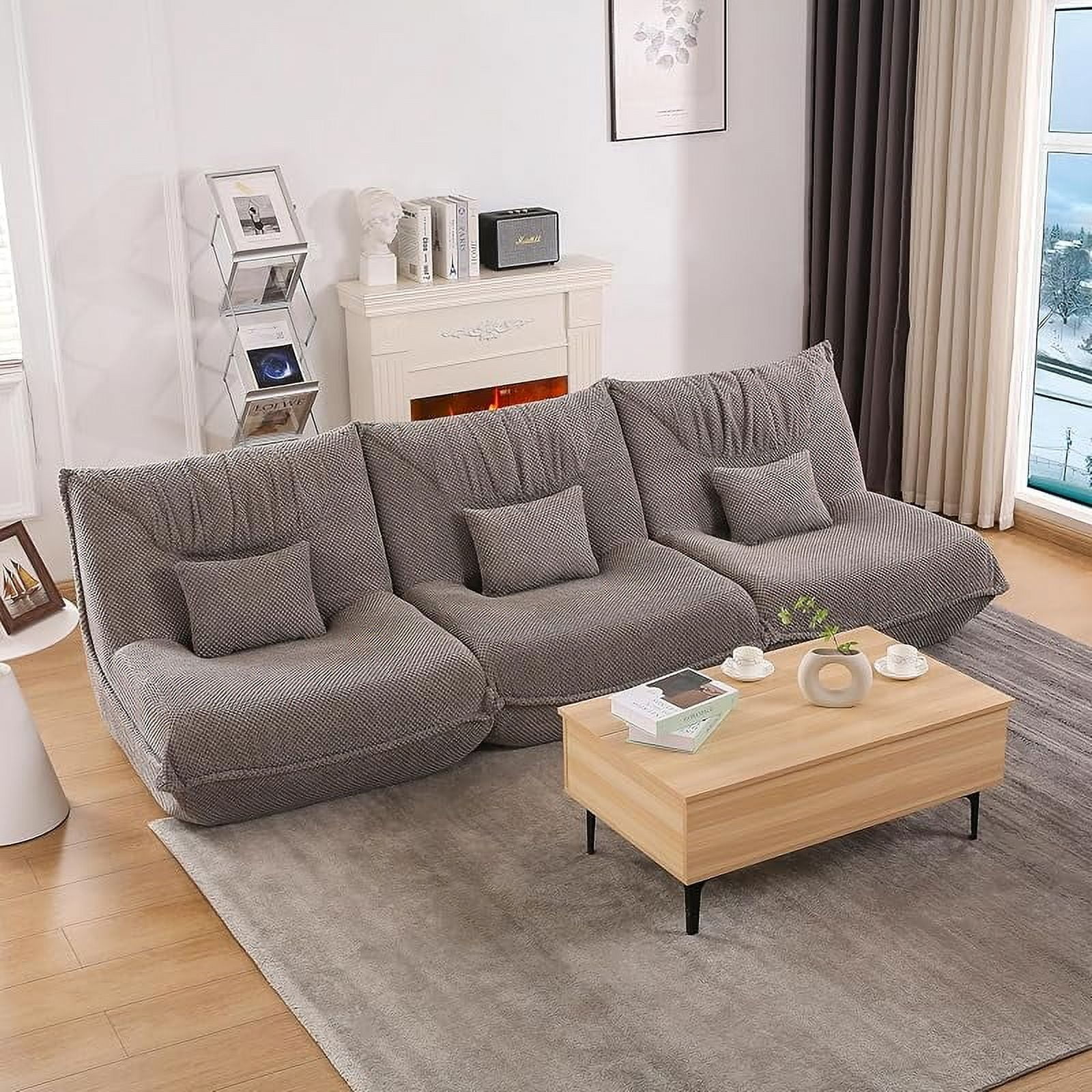 Reclining Sofa Bed,Cloud Modular Sectional Couch,Small Sofa Cloud Couch ...