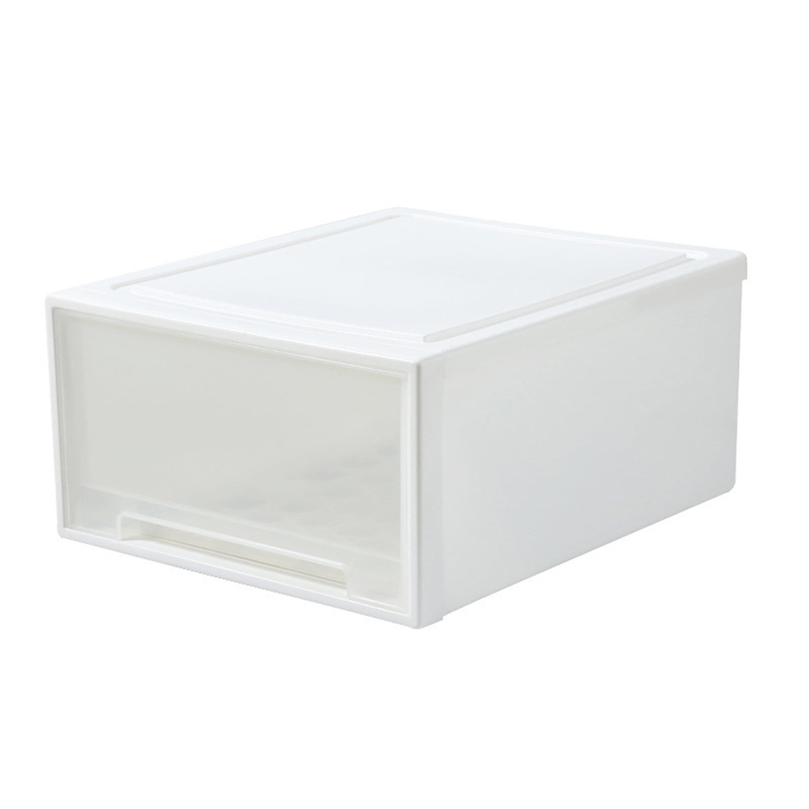 17.8 Quart Stacking Storage Drawer,Rotating Drawer Storage Box with ...