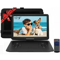 BOIFUN Portable DVD Player with 15.6" Large HD Screen, 6 Hours ...