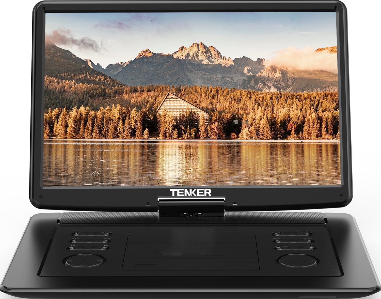 17.9" Portable DVD Player with 15.6" Large HD Screen, 6 Hours ...