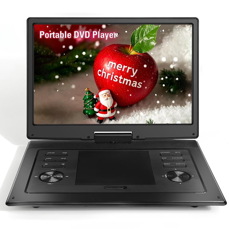 17.9" Portable DVD Player for Kids with 15.6" Swivel Screen, 5 Hours ...