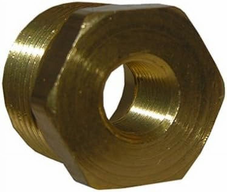 17-9249 Pipe Fitting, Reducing Hex Bushing, Lead-Free Brass, 1/2 Male x ...