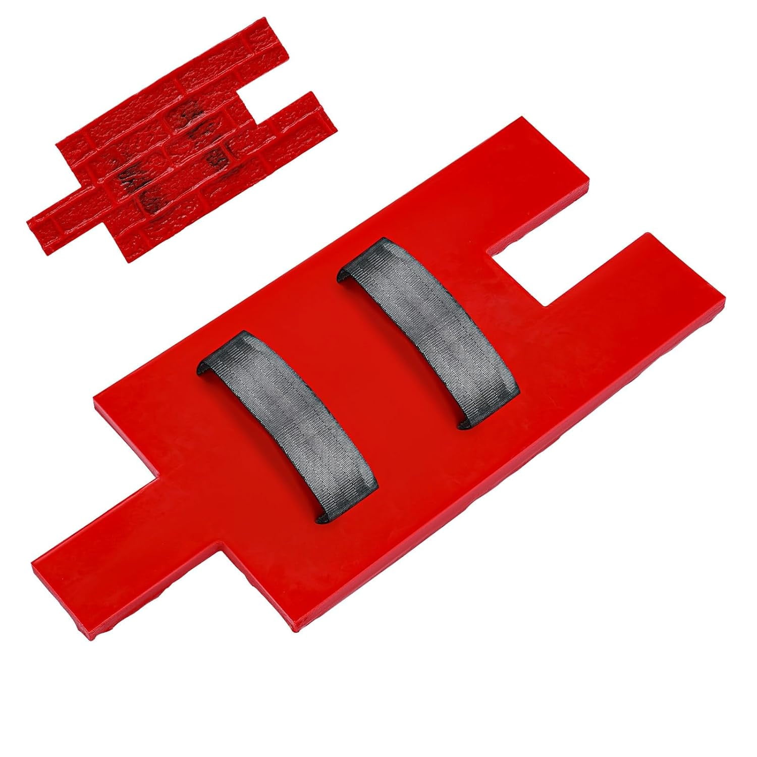 17.9x7.8in Concrete Stamps Mat Red Concrete Texturing Skin Concrete ...