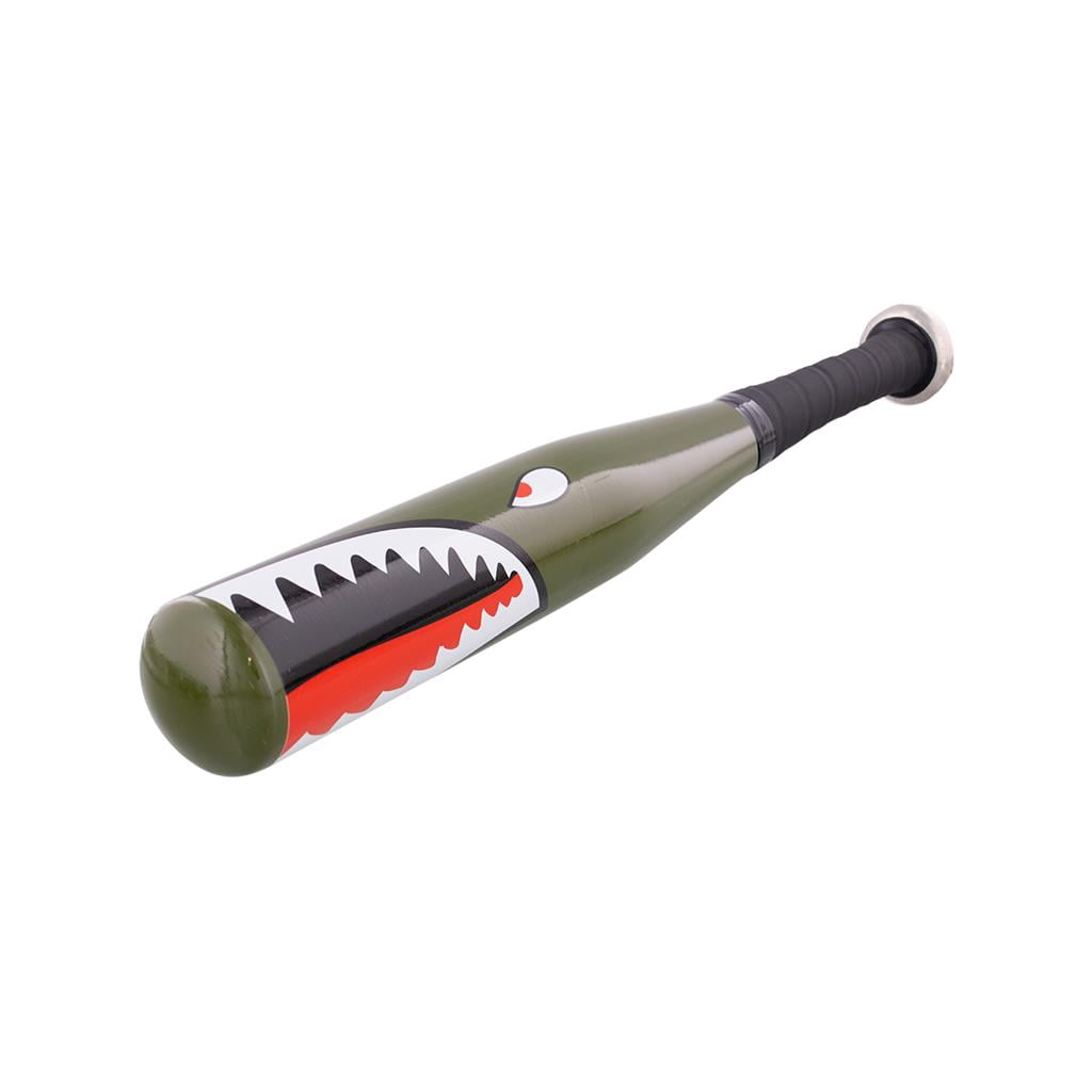 17" Aluminum Tire Checker Bat With P-40 Warhawk Shark Mouth Graphic ...