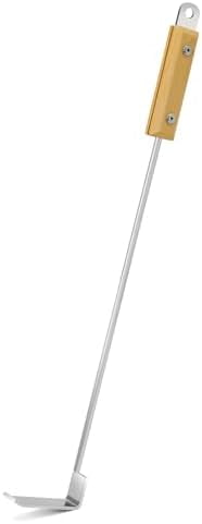 17'' BBQ Ash Tool Poker, Stainless Steel Charcoal Rake for Kamado and ...