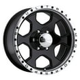 17" Black With Diamond Cut Lip Rogue 175 Wheel by Ultra Wheel 175-7883B ...
