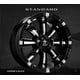 17" Black With Silver Inserts 94R Wheel by RBP (Rolling Big Power) 94R ...