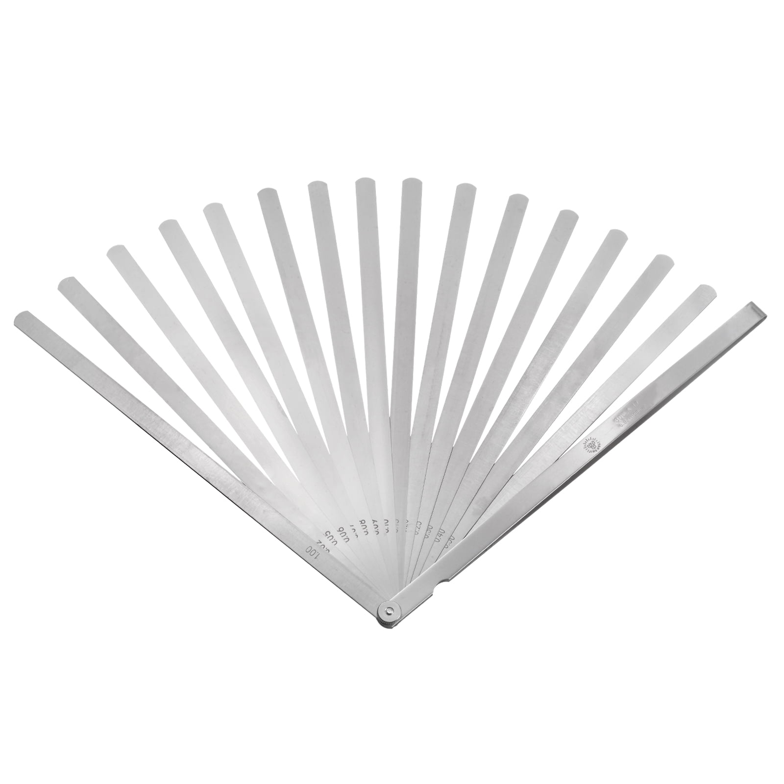17 Blades Feeler Gauge, (0.051.0mm) Thickness 300mm Length Gauge Metric ...