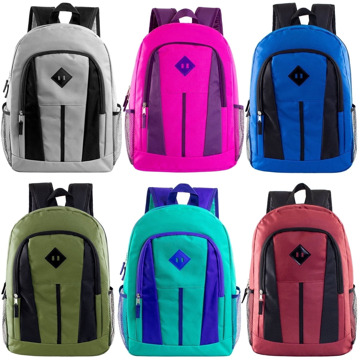 17" Bulk Backpacks Case Pack 24 - Walmart.com