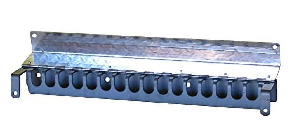 17" Cab Rack, Load Binder and Chain Hanger Bracket for Bulkheads or Cab ...