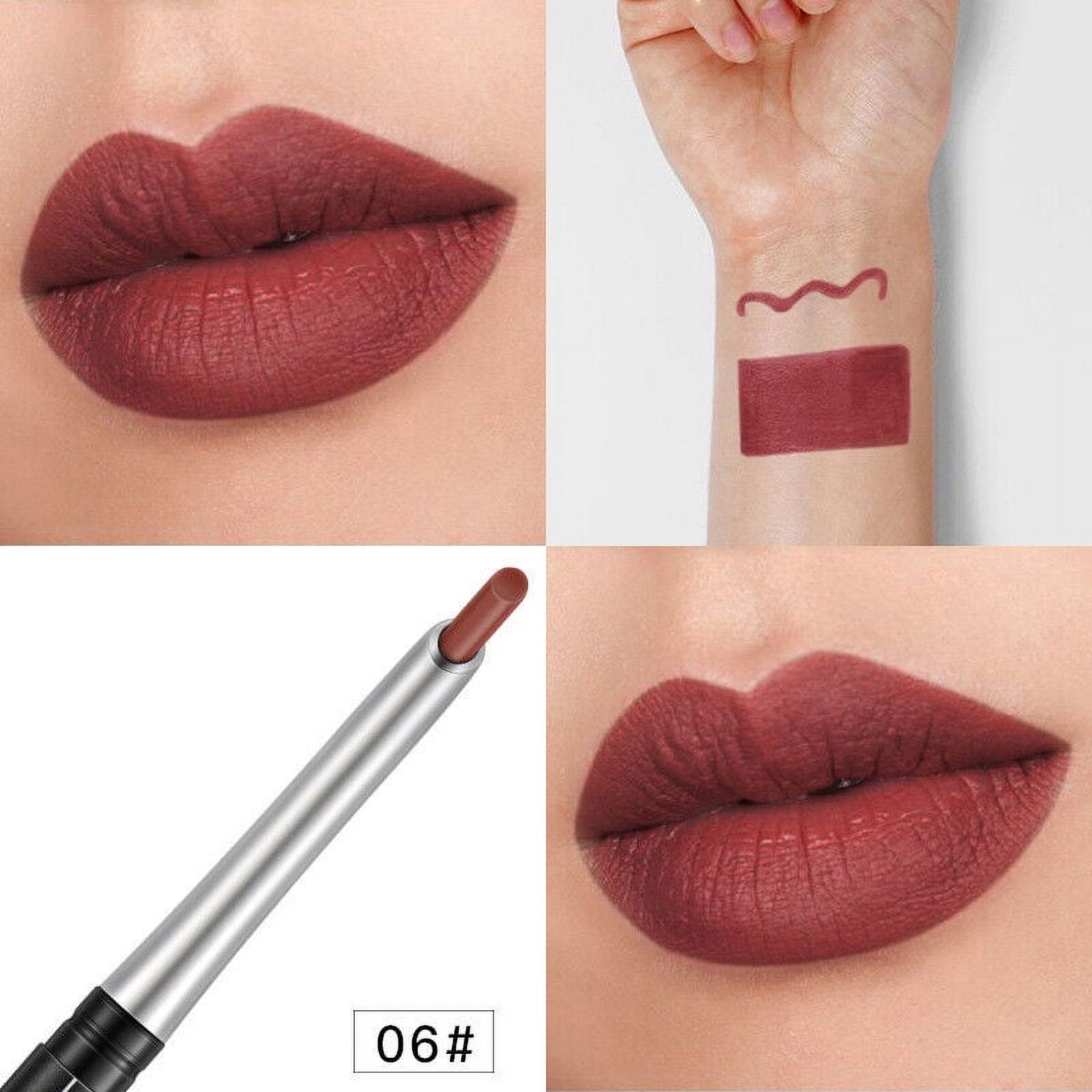 17 Colors Lip Liner Matte Lipsticks Waterproof Long Lasting Pencil ...
