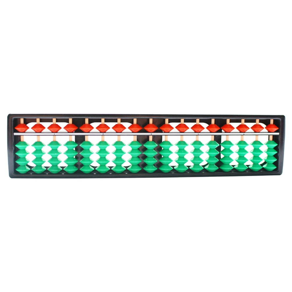 17 Column Plastic Abacus With Colorful Beads Children Math Arithmetic ...