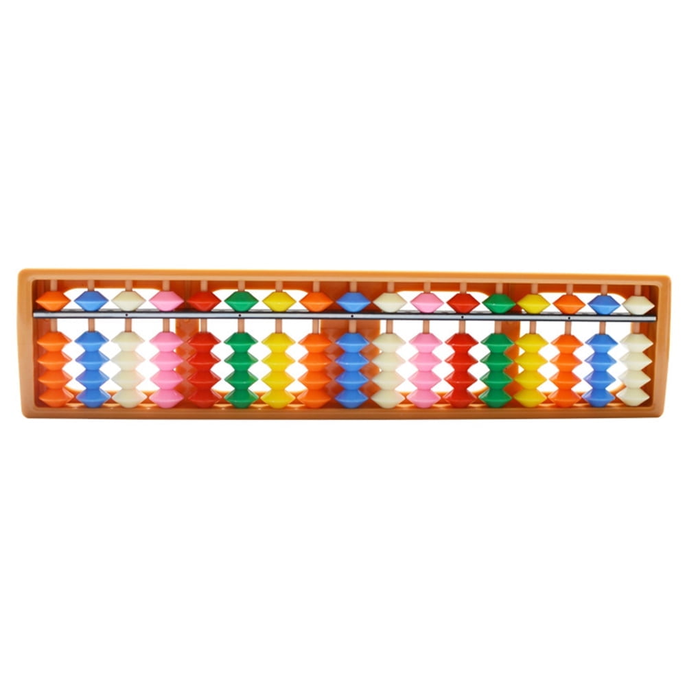 17 Column Plastic Abacus With Colorful Beads Children Math Arithmetic ...
