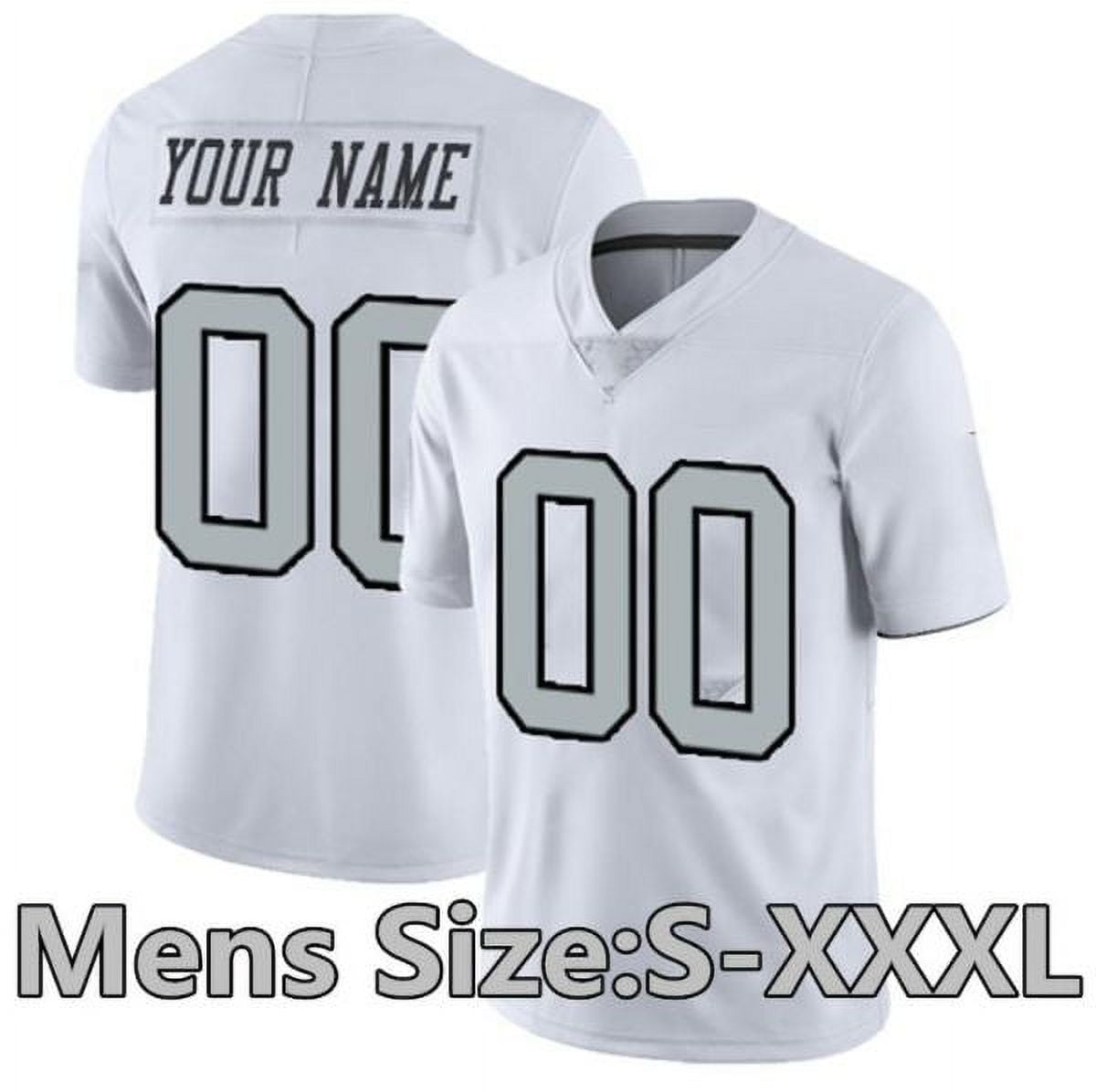 17 Davante Adams 98 Maxx Crosby Darren Waller Custom Football Jersey 4 ...