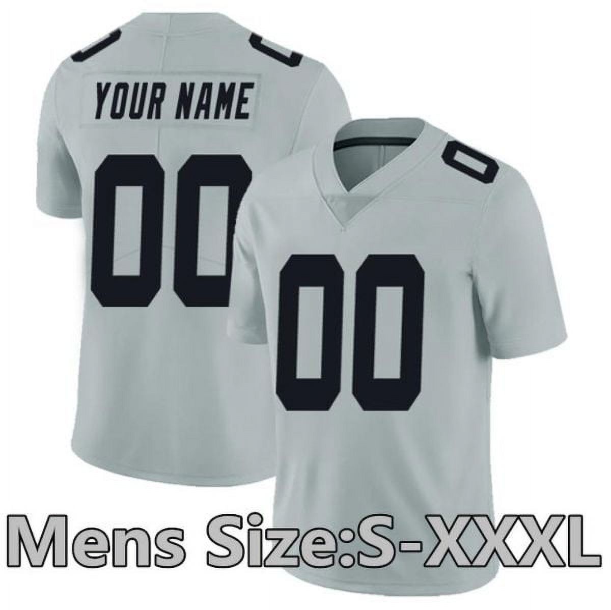 17 Davante Adams 98 Maxx Crosby Darren Waller Custom Football Jersey 4 ...