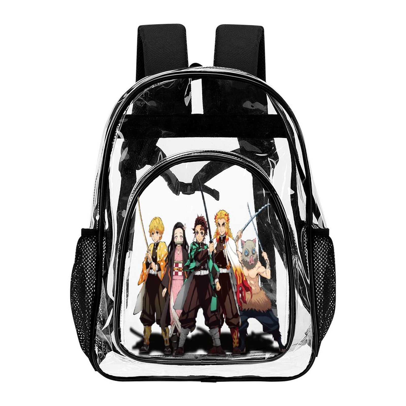 17 IN Demon Slay-er Clear Backpack,Heavy Duty PVC Transparent Backpack ...