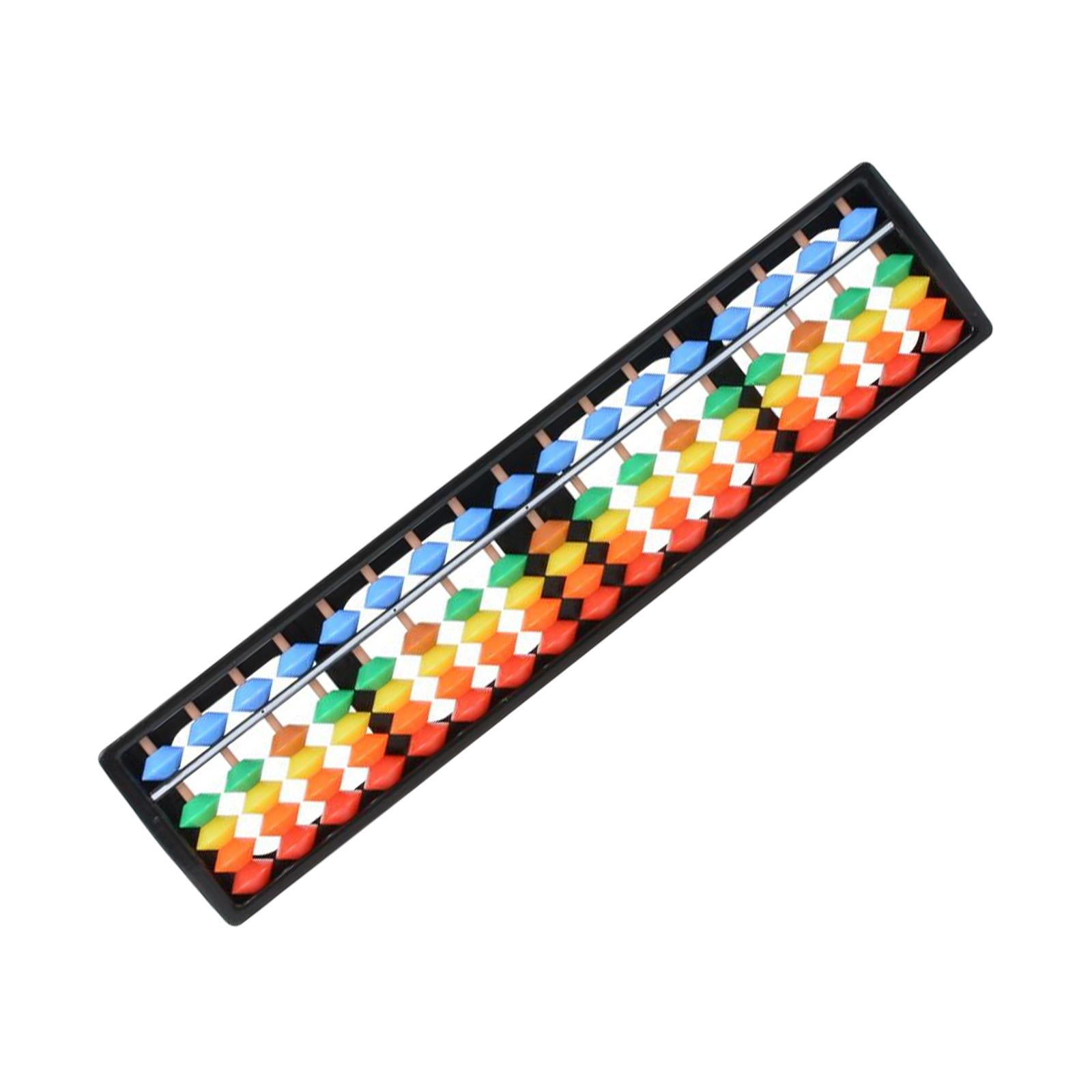 17 Digit Rods Wooden Abacus Math Arithmetic Toy Math Calculating Tool ...