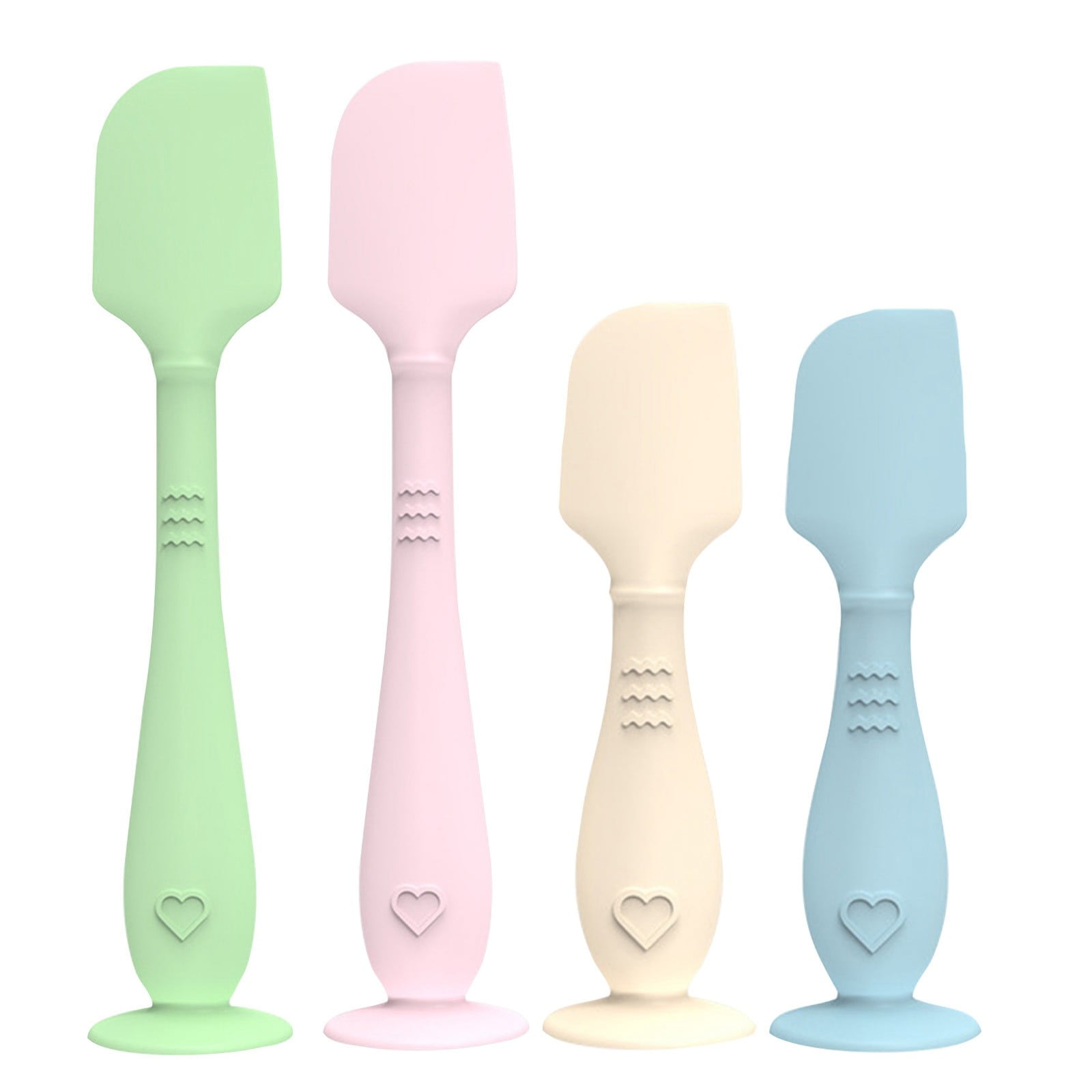 17" Extra Long Curved Back Lotion Applicator with 4 Replaceable Pads ...