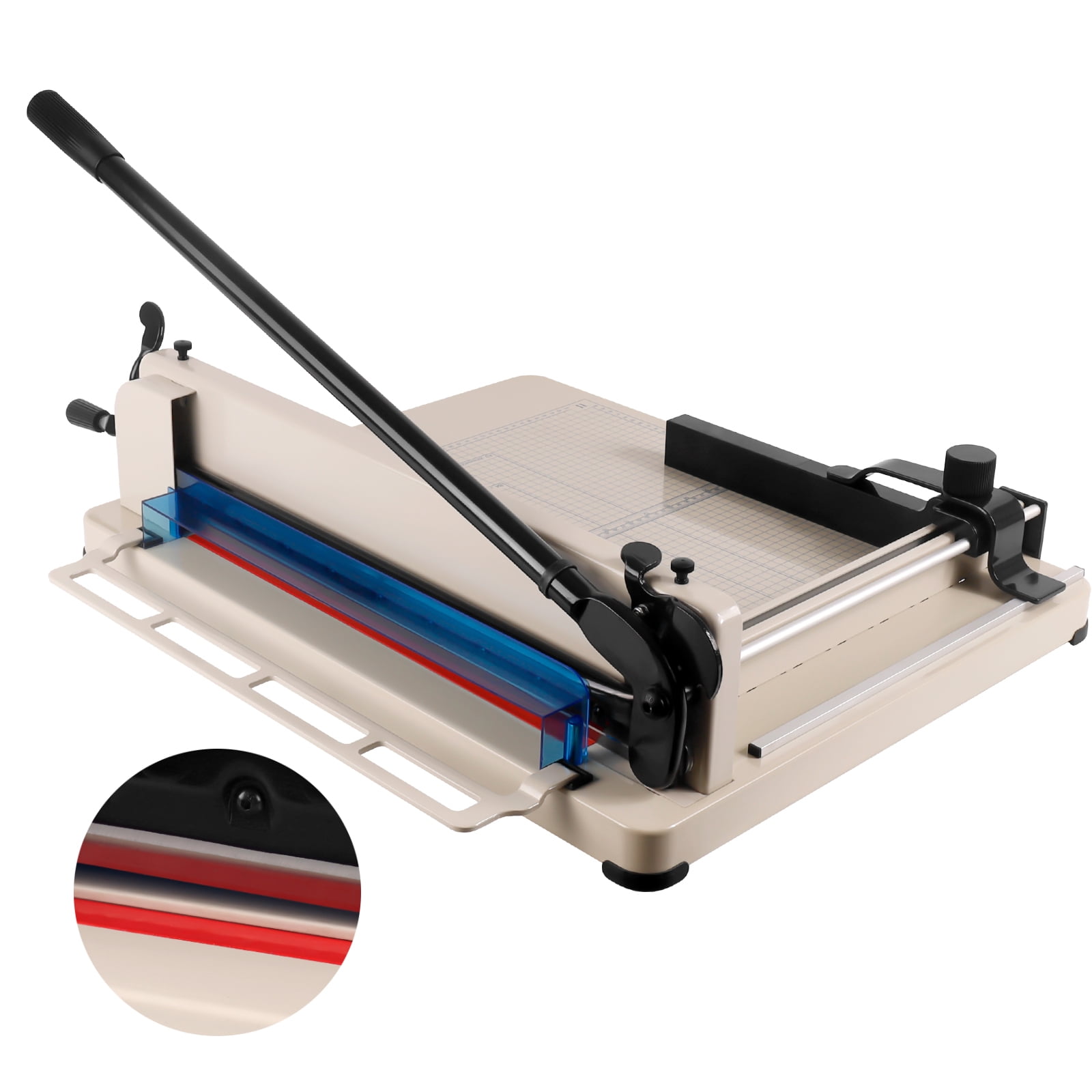 17" Guillotine A3 Paper Cutter, Heavy Duty, 400 Sheet Capacity ...