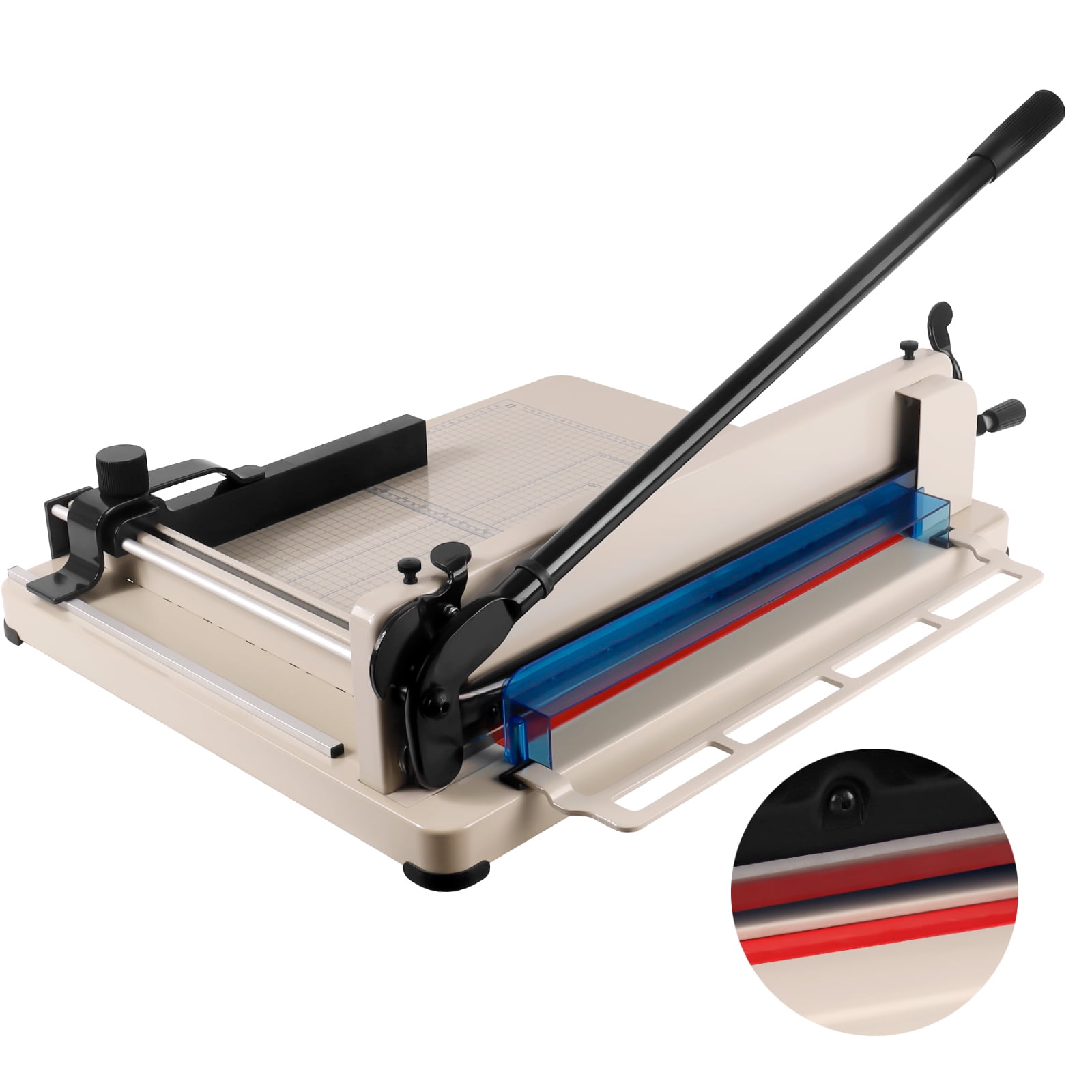 17" Guillotine A3 Paper Cutter, Heavy Duty, 400 Sheet Capacity ...