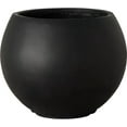 17 H x 21" Dia (15" Pot Opening) Round Fiberstone Planter with Drainage ...