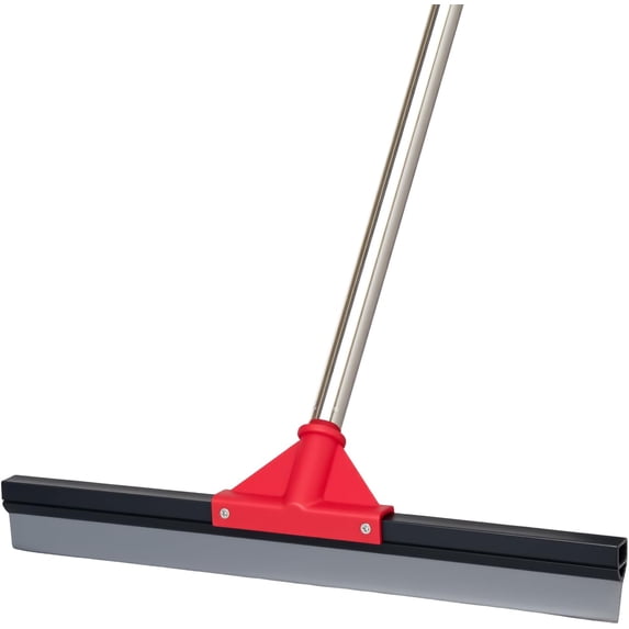 17" Heavy Duty Floor Squeegee with 40.8 Inch Long Handle, Suitable for ...