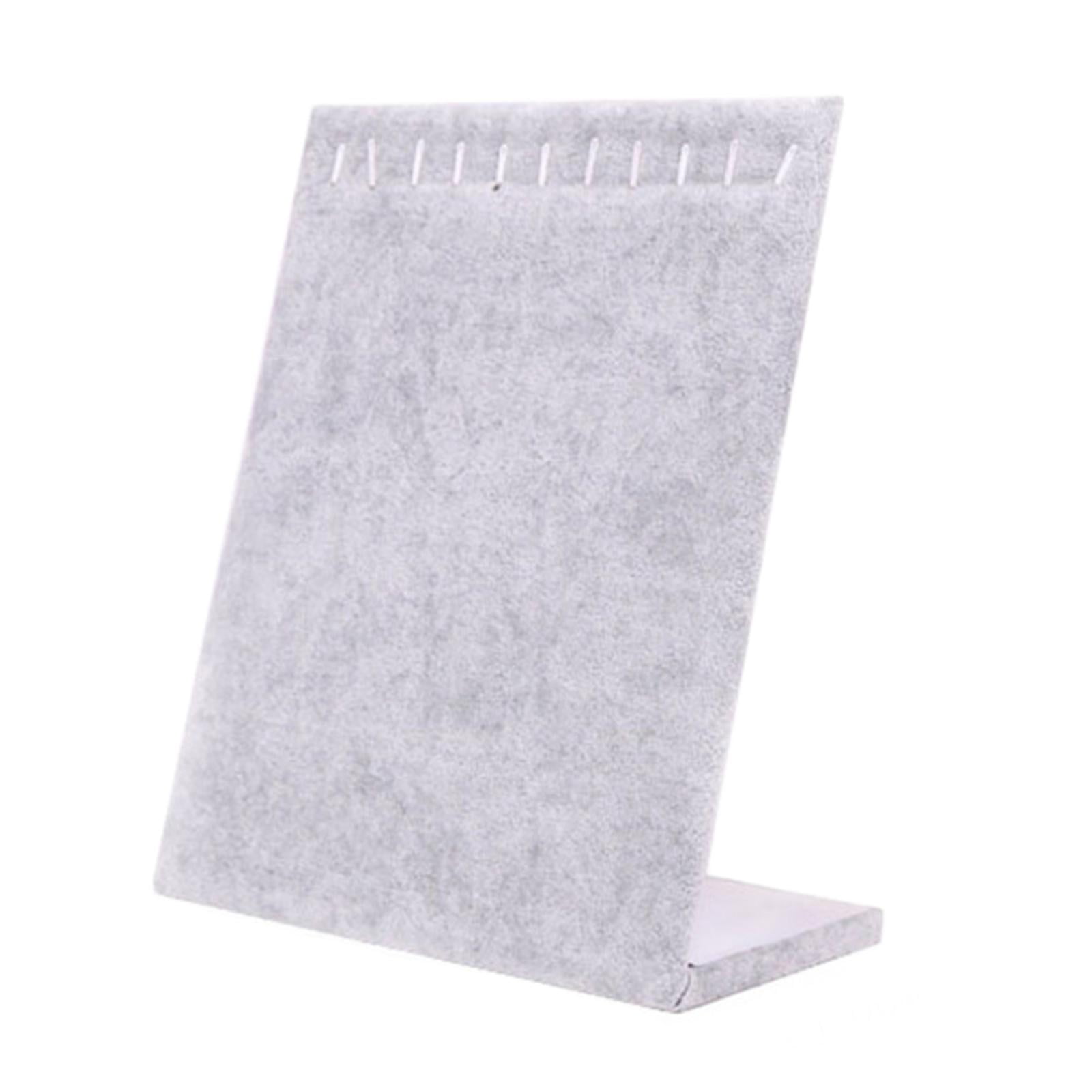 17 Hooks Necklace Jewelry Display Boards Organizer Tray for Selling ...