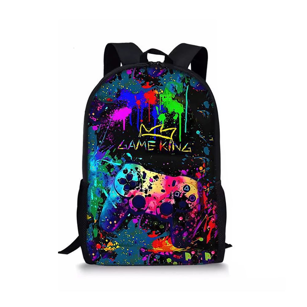 17 In Game Backpack Set Cool 3 Piece Knapsacks Game Day Packs Travel ...