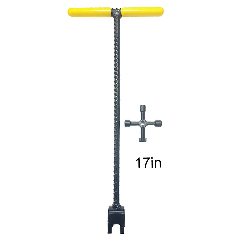 17 In T-handle wrench Multi-function T-handle wrench Water meter wrench ...