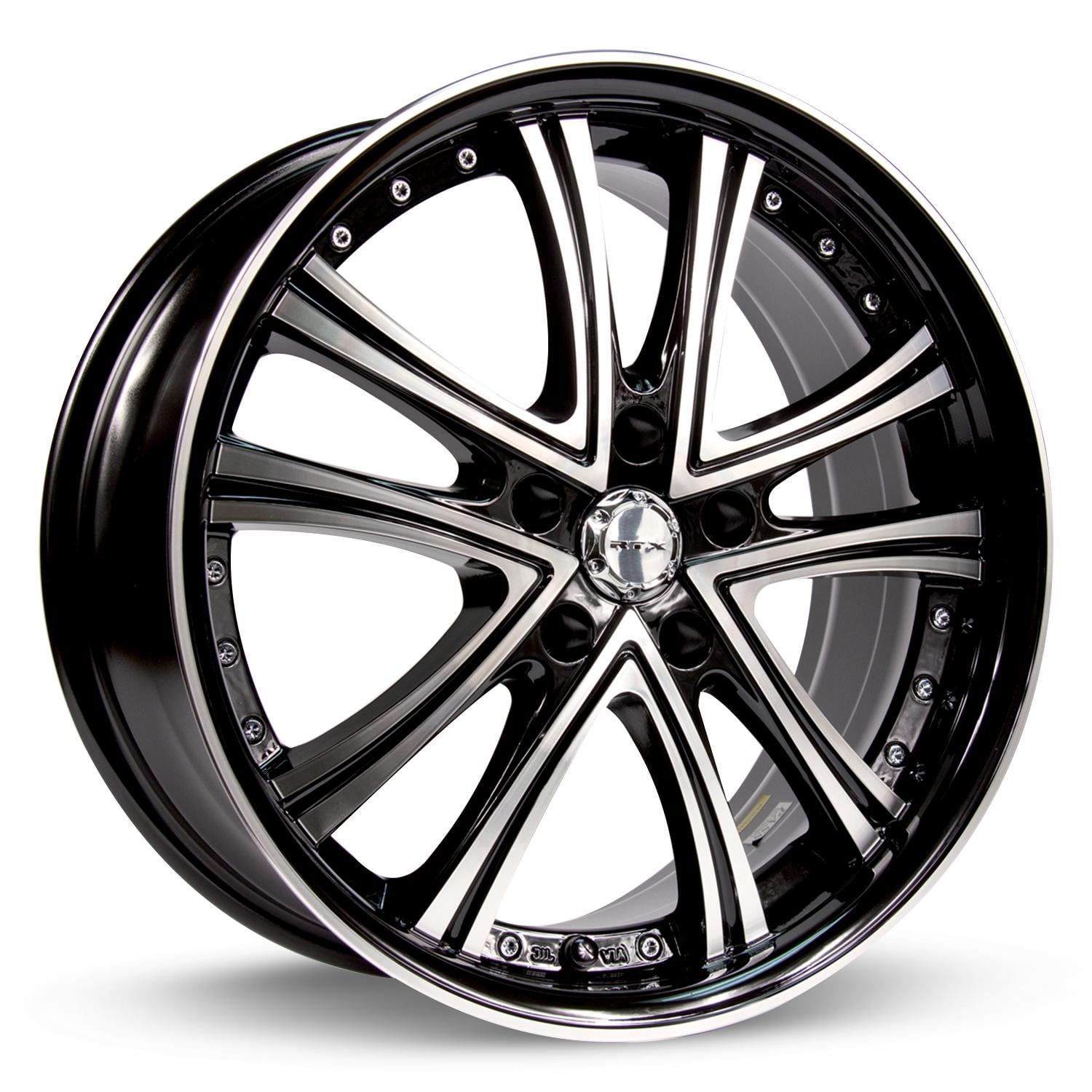 17 Inch Black Alloy Wheel Rim for Chevrolet Volt, RTX 81001 17x7 5x114 ...