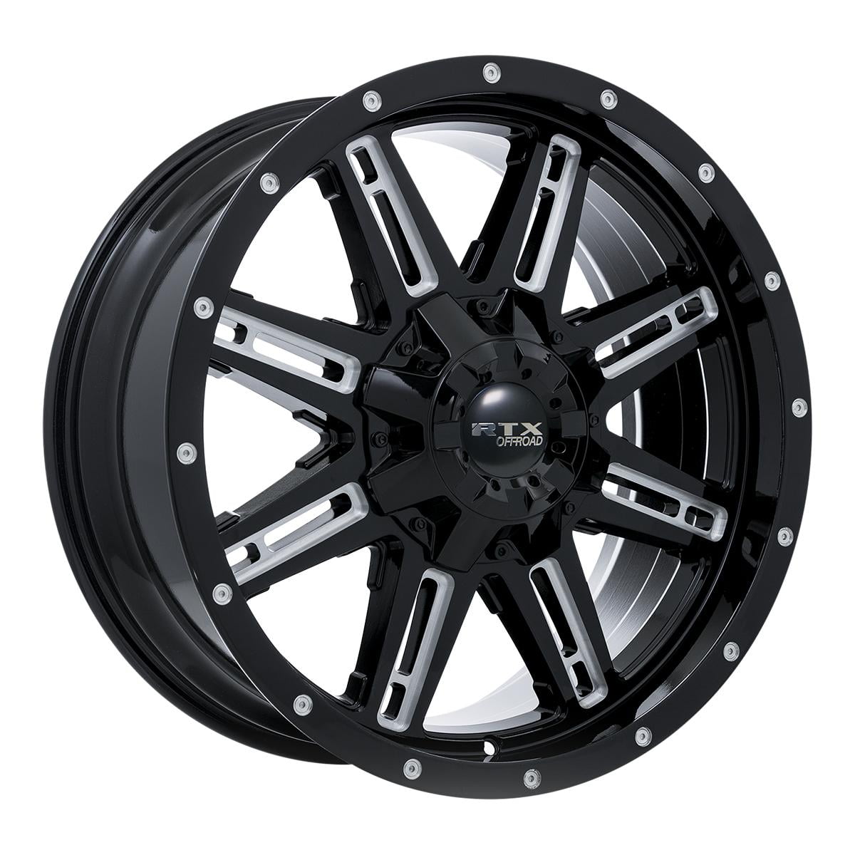 17 Inch Black Alloy Wheel Rim for Ford Mustang, RTX 82083 17x8 5x114.3 ...