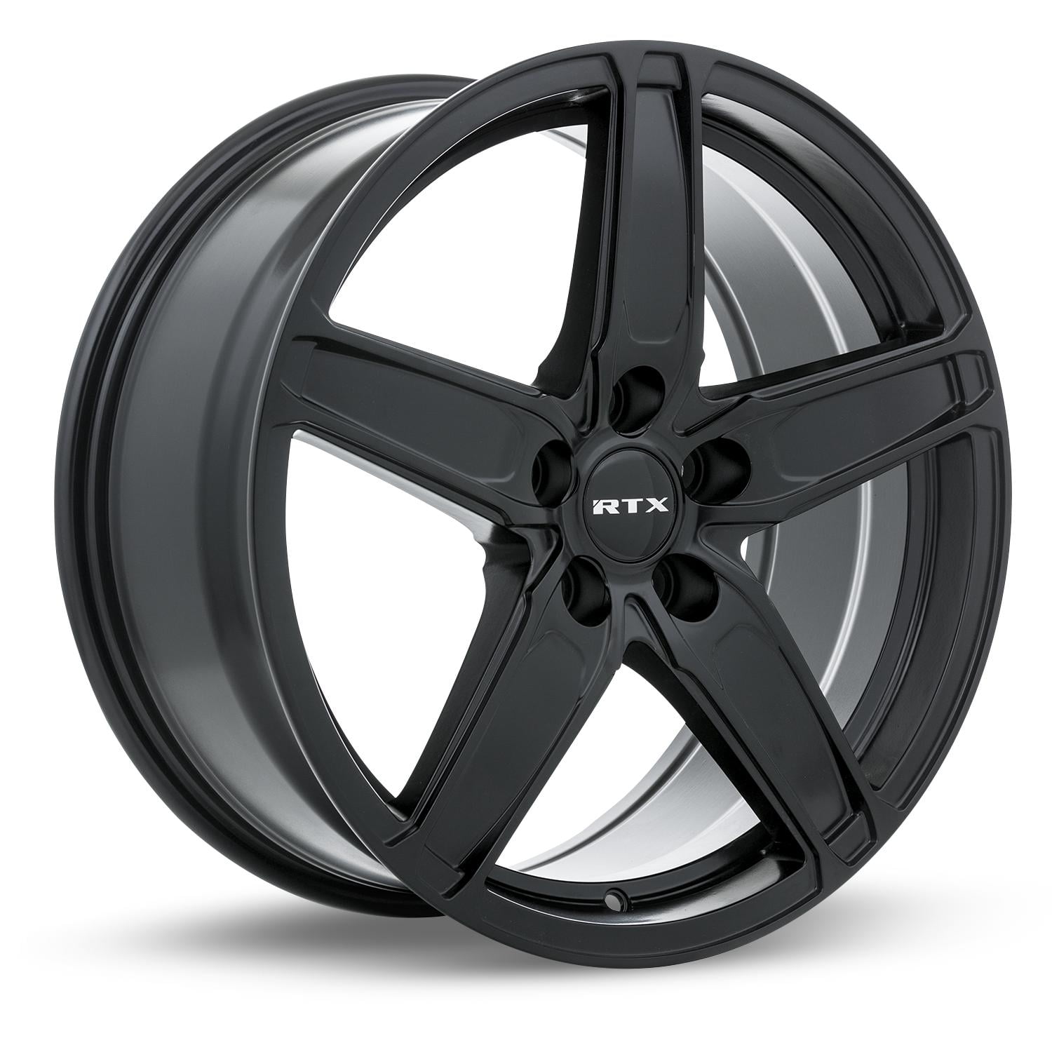 17 Inch Black Alloy Wheel Rim for Subaru WRX, RTX 82587 17x7 5x100 5Lug ...
