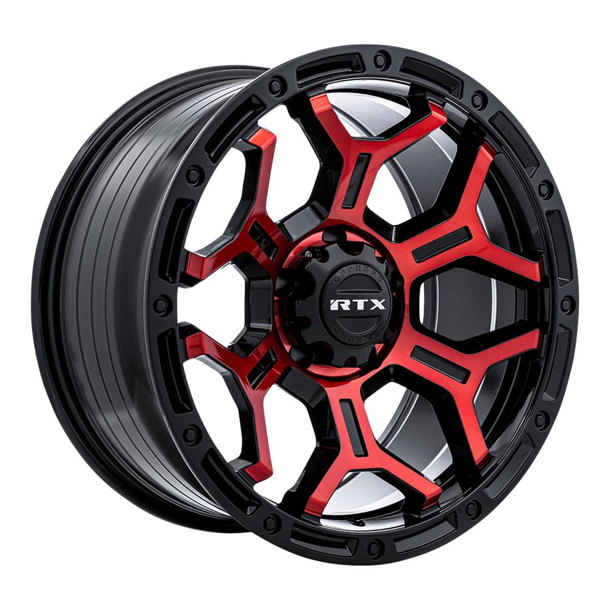 17 Inch Black Alloy Wheel Rim for Toyota Tundra, RTX 83103 17x9 6x139.7 ...