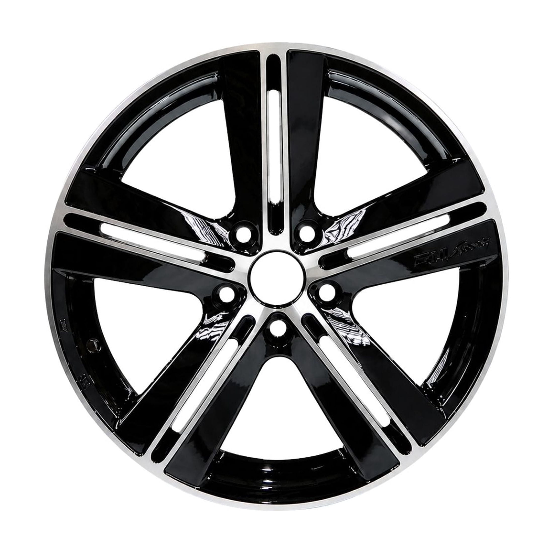 17 inch Black Machined Alloy Wheel Rim 5x114.3 for Chrysler Voyager ...