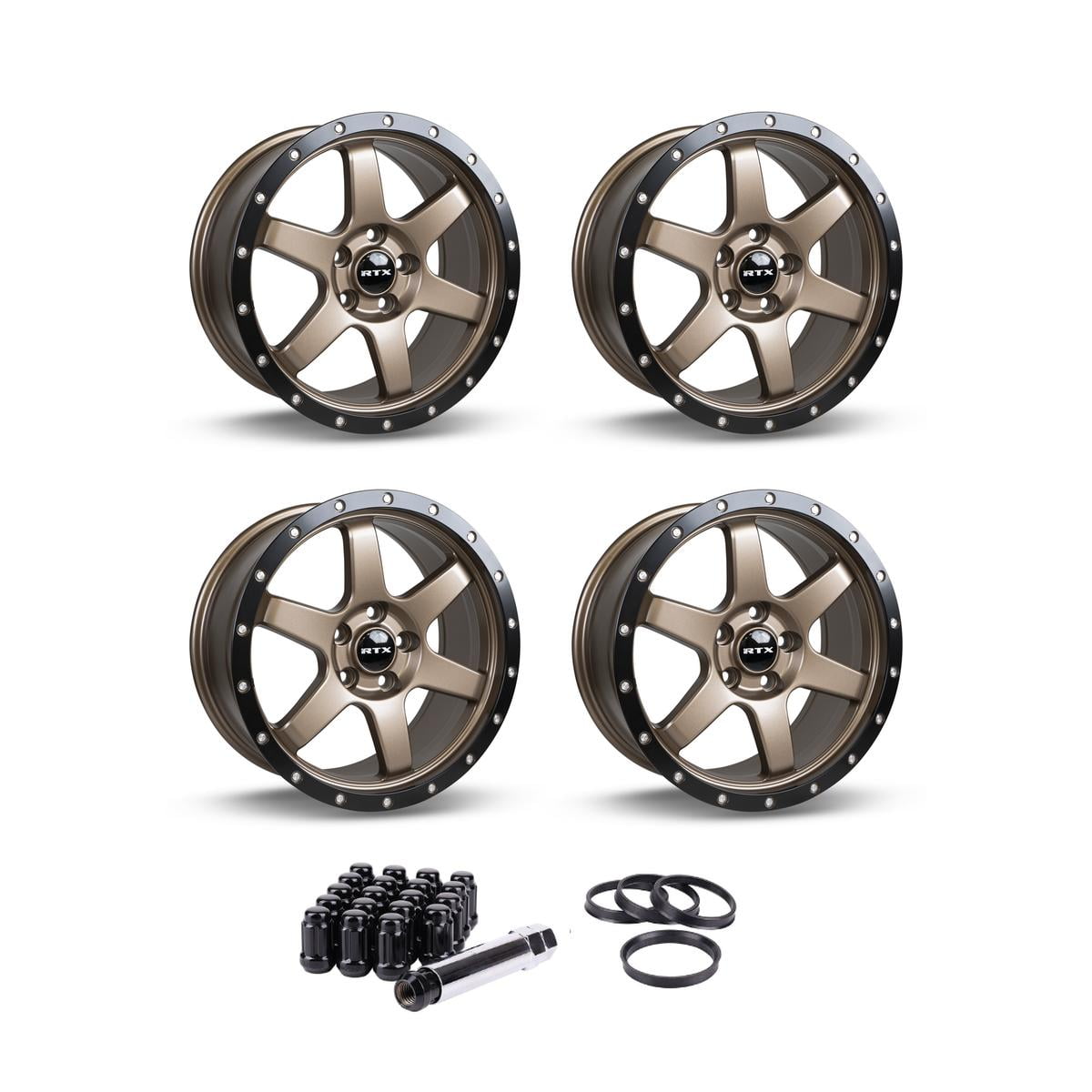 17 Inch Bronze Rims (Set of 4) for 1995-2010 Chrysler Sebring, RTX ...