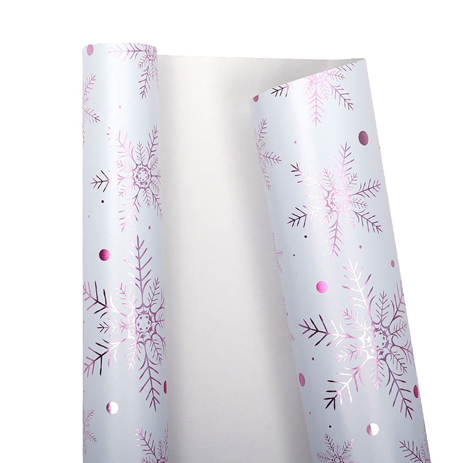 17 Inch Christmas Wrapping Paper Roll - Jumbo Roll Red Green Gold and ...