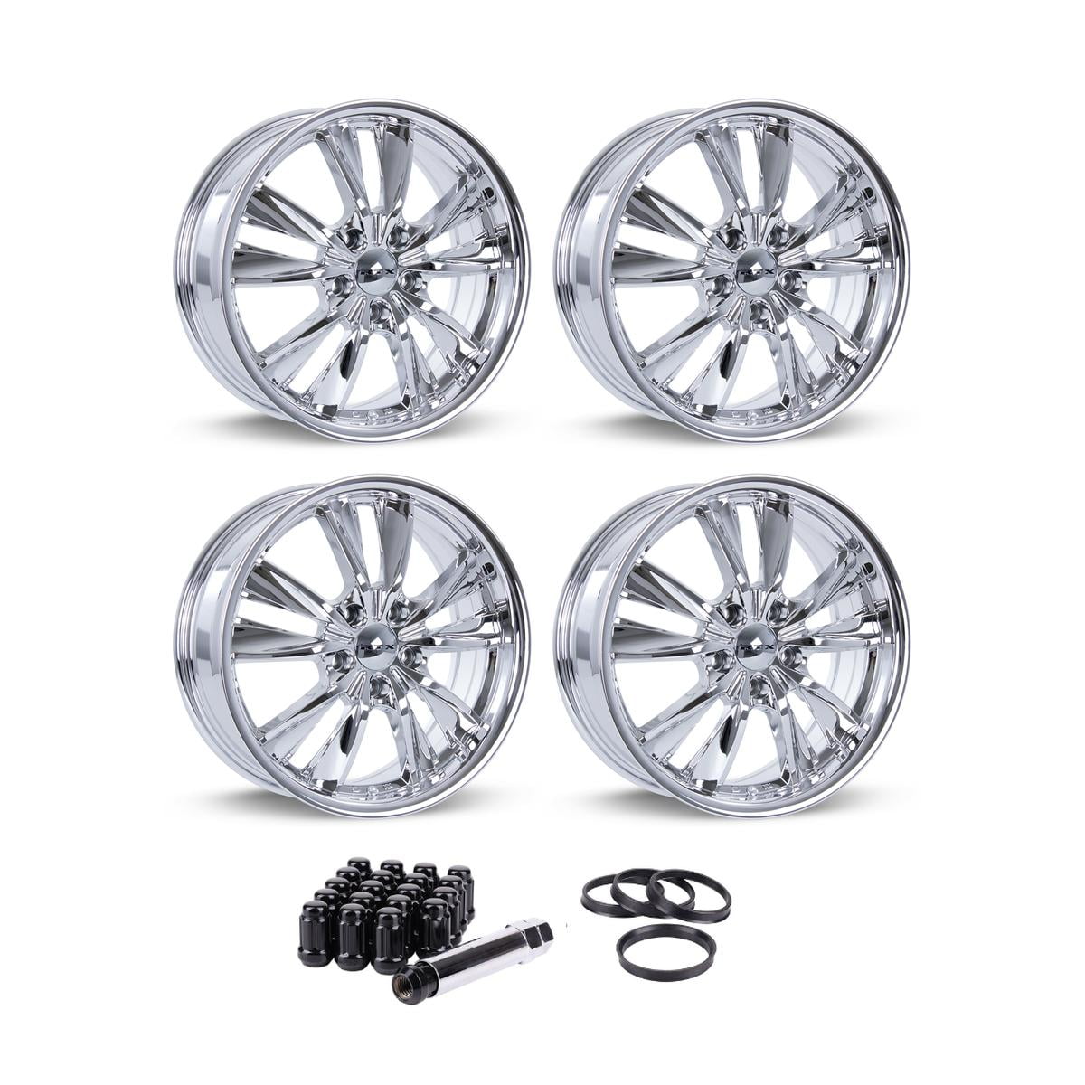 17 Inch Chrome Rims (Set of 4) for 2005-2024 Chevrolet Equinox, RTX ...