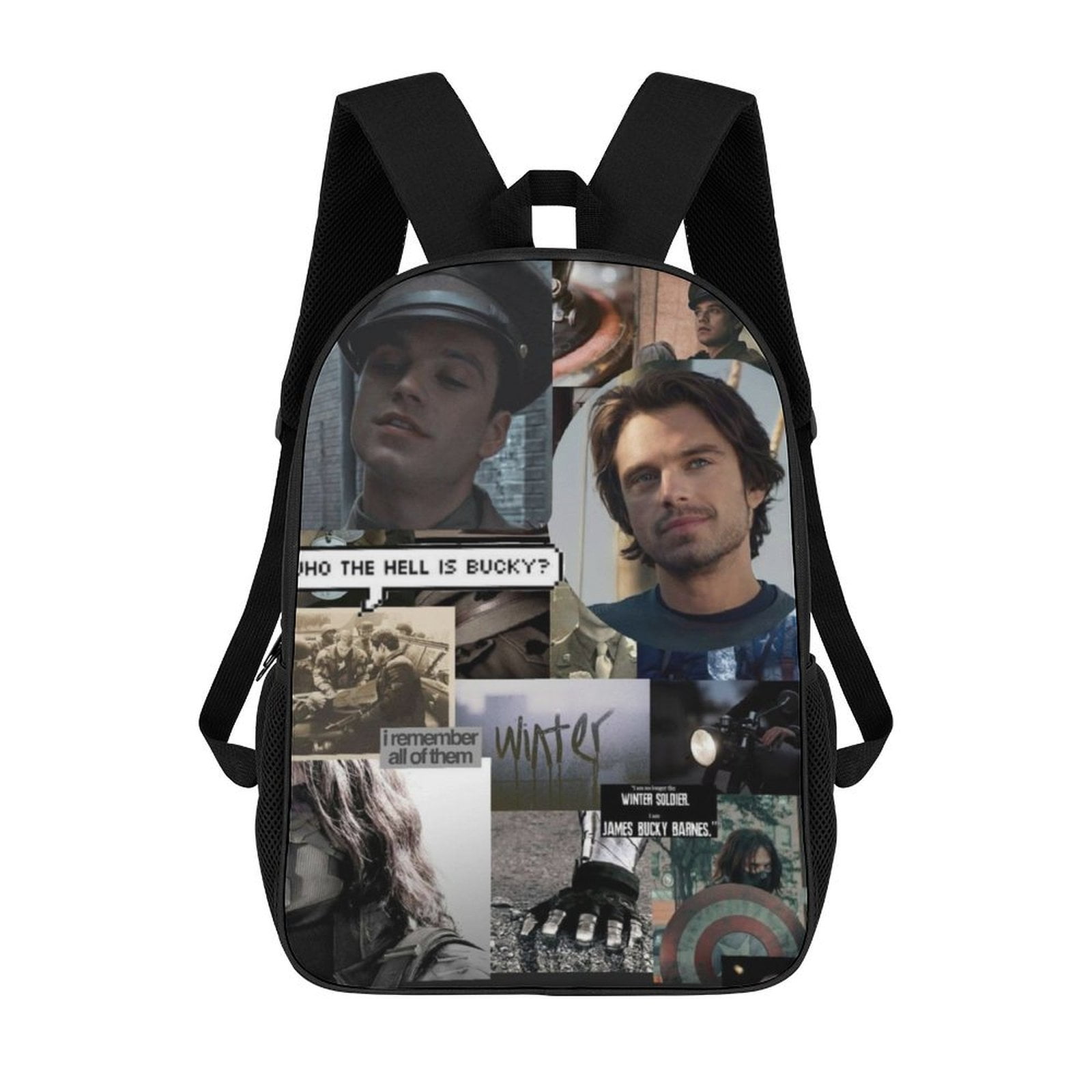 17 Inch Classic Shoulder Bag, Sebastian Stan Bucky Barnes Backpack ...
