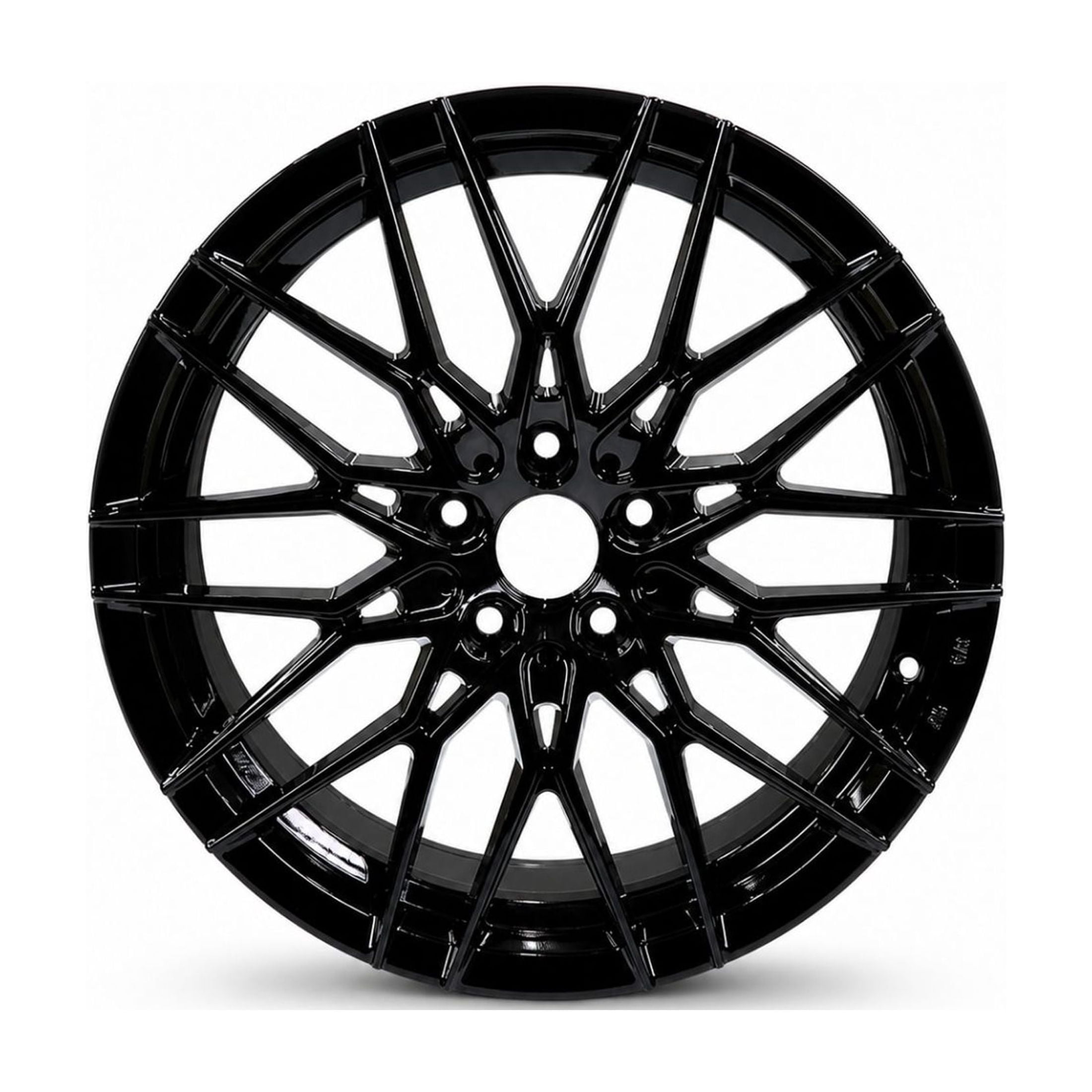 17 inch Gloss Black Alloy Wheel Rim 5x114.3 for 2000 Plymouth Voyager ...