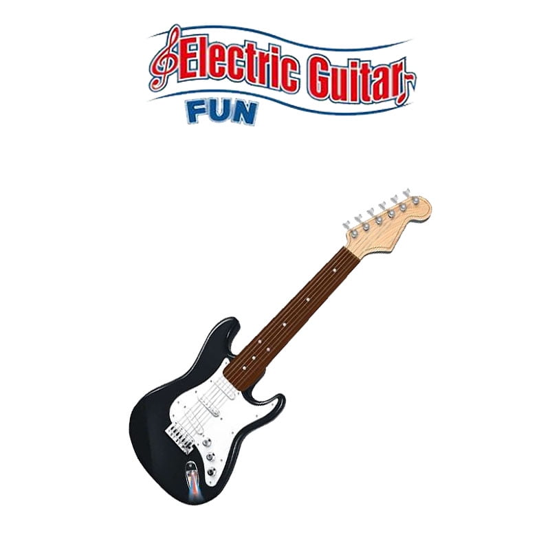 17 Inch Kids Electric Guitar Toy with LED Lights & Rechargeable Battery ...