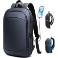 17 Inch Laptop Backpack Slim Expandable Business Travel Backpack Water ...