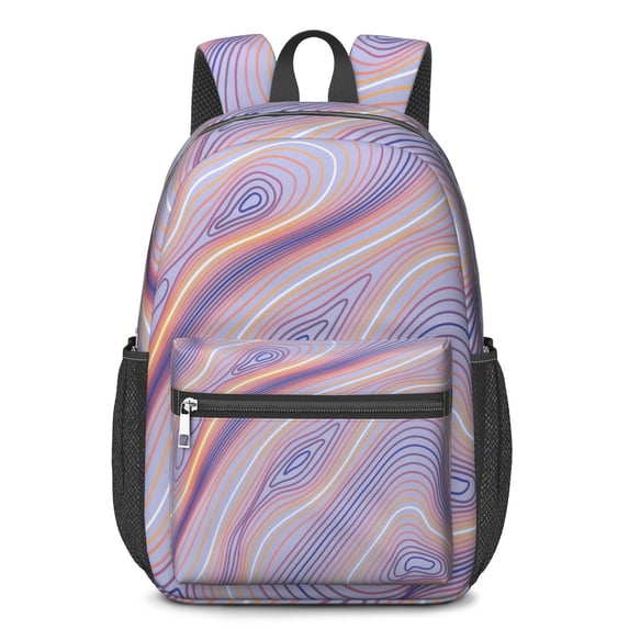 17 Inch Lightweight Backpack,PVC Waterproof Oxford Fabric ...